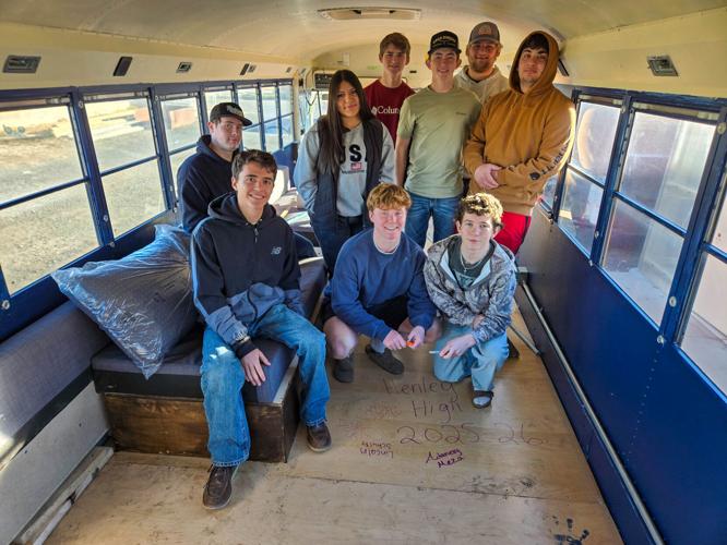 Henley High students constructing student-designed mobile wildfire ...