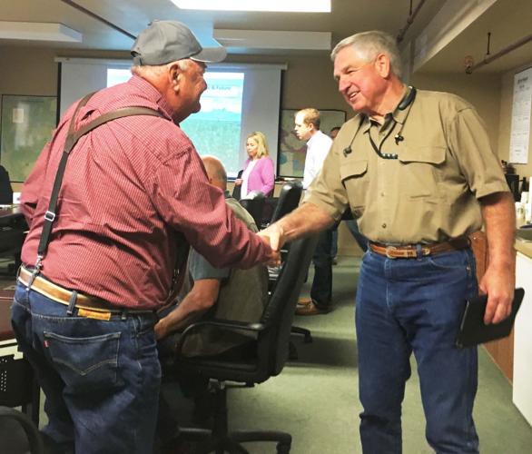 Mikkelsen visits Basin: Water solutions a long way off | Local News ...