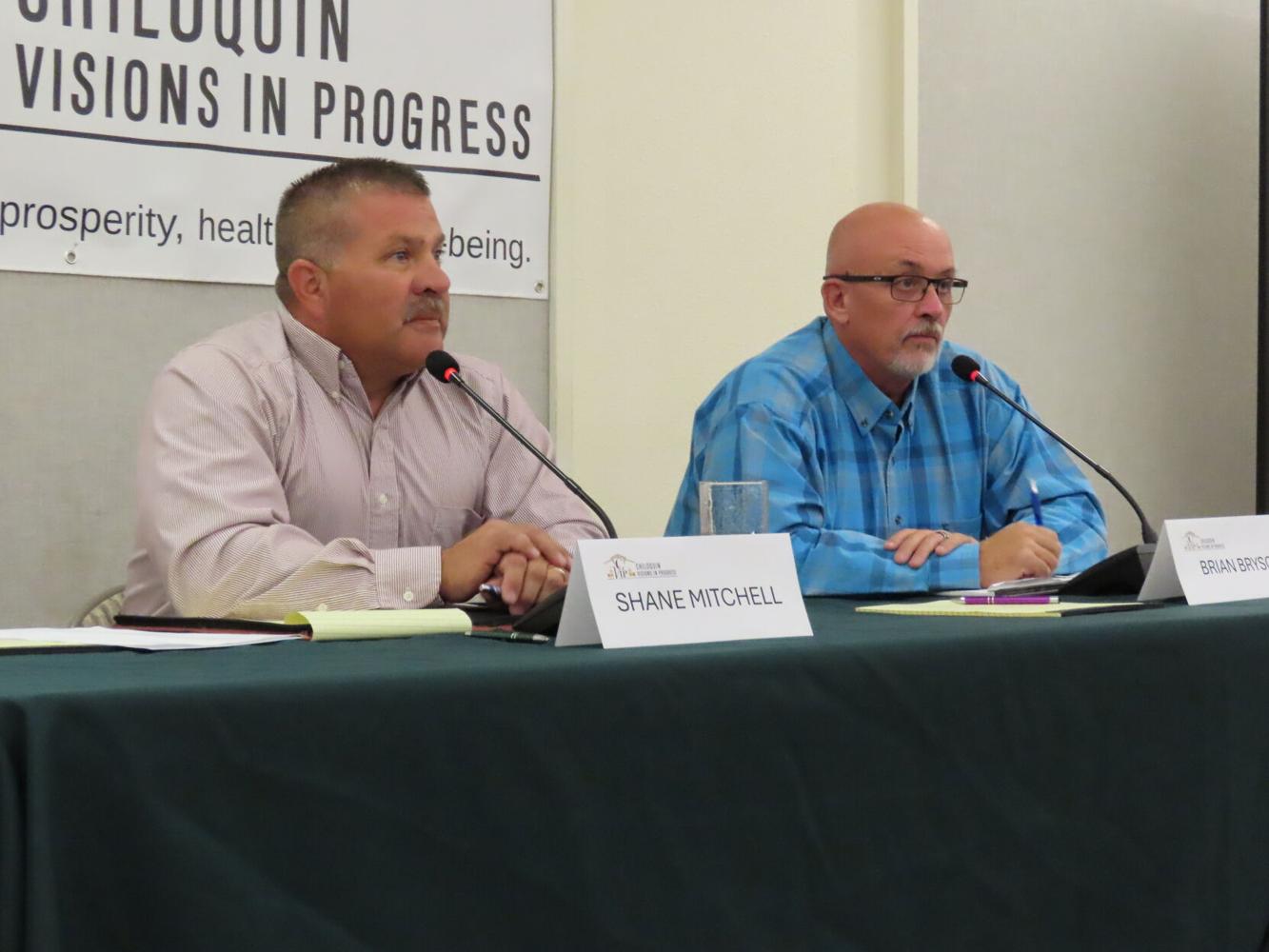 Klamath County Sheriff's Office candidates Brian Bryson, Shane Mitchell ...