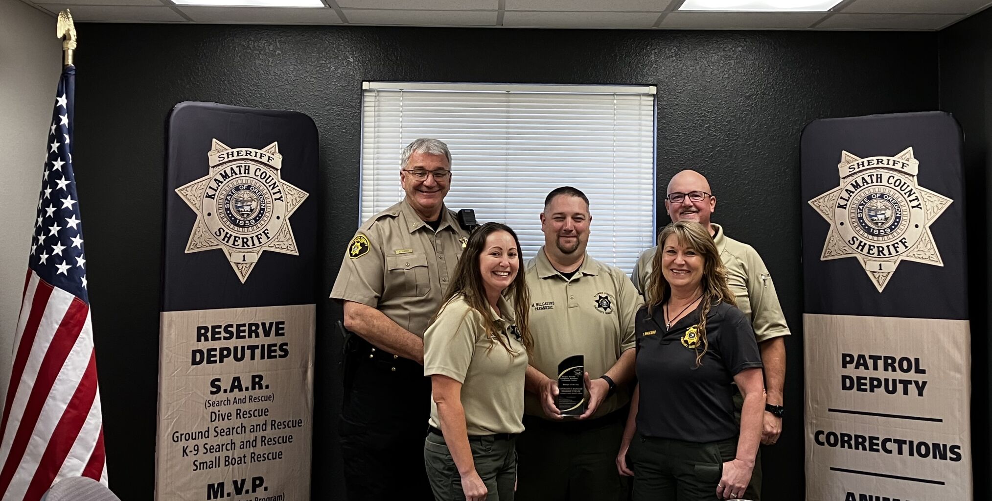 Klamath County Sheriff's Office receives statewide awards | News | heraldandnews.com