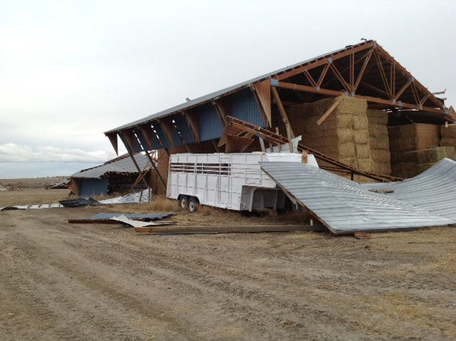Basin winds blow down barns | Email Blast | heraldandnews.com