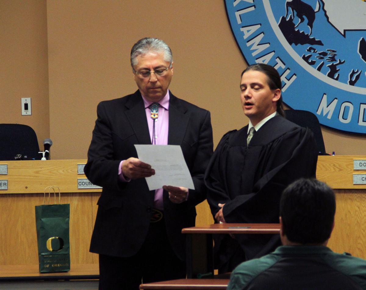 Tribal chief judge sworn in | News | heraldandnews.com