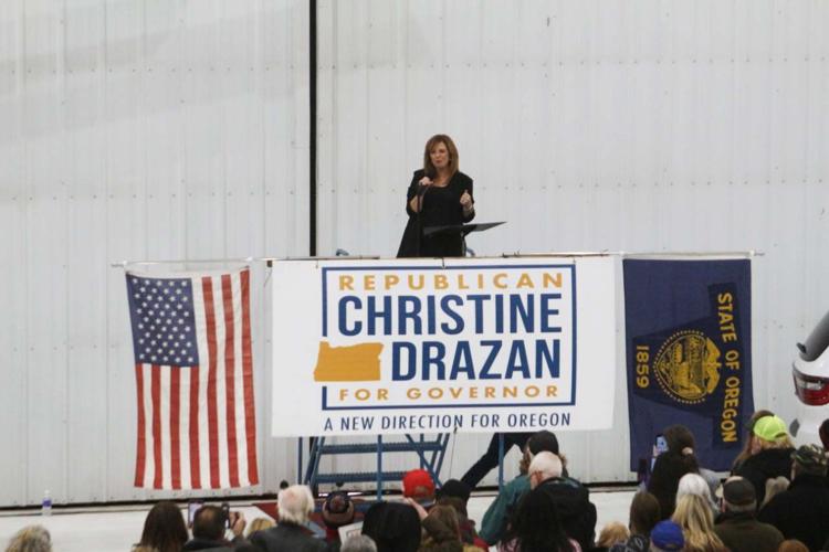 Oregon gubernatorial candidate Christine Drazan makes campaign stop in ...