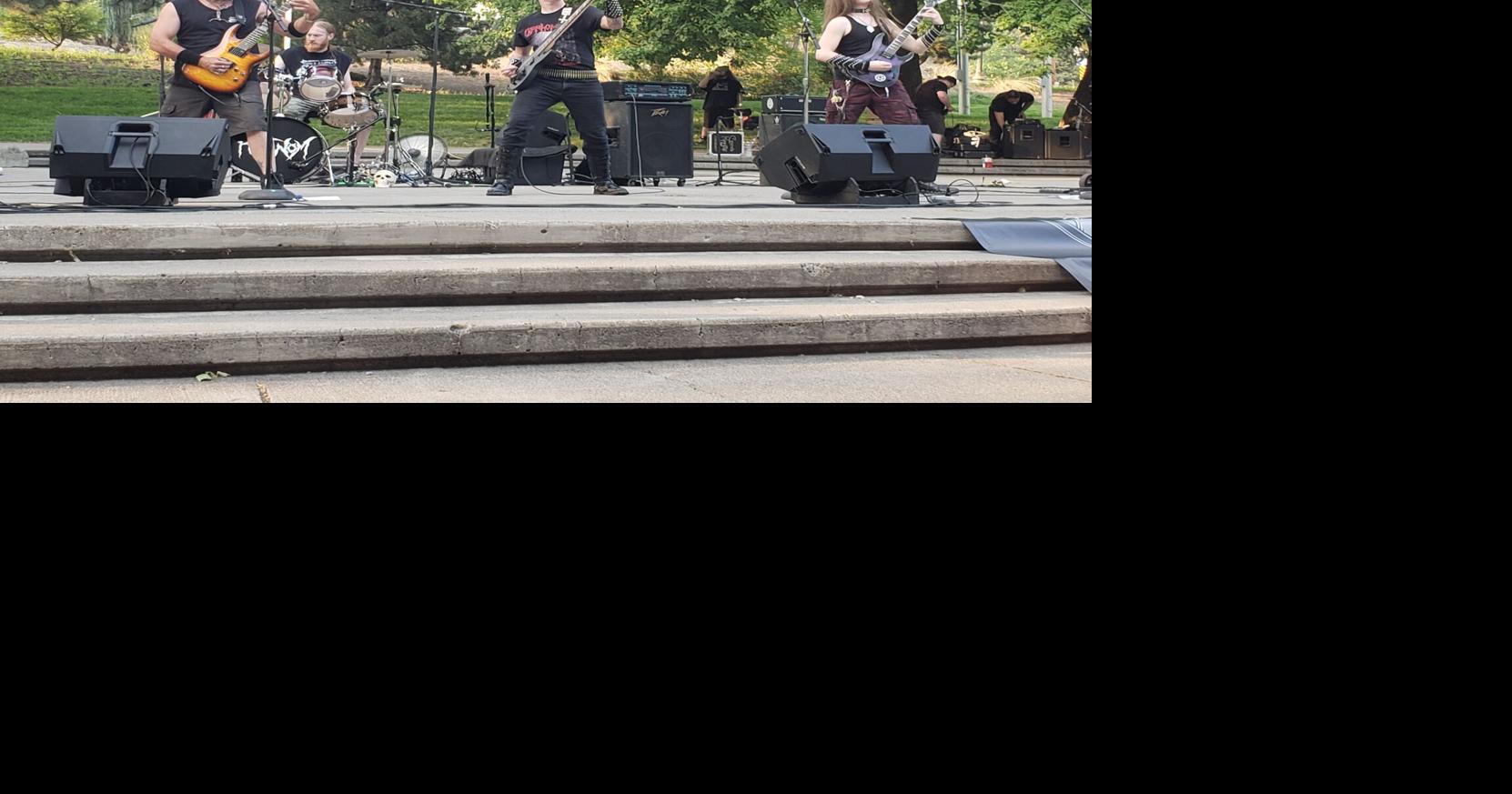 Local metal band Phenom has its own record label and records, produces ...