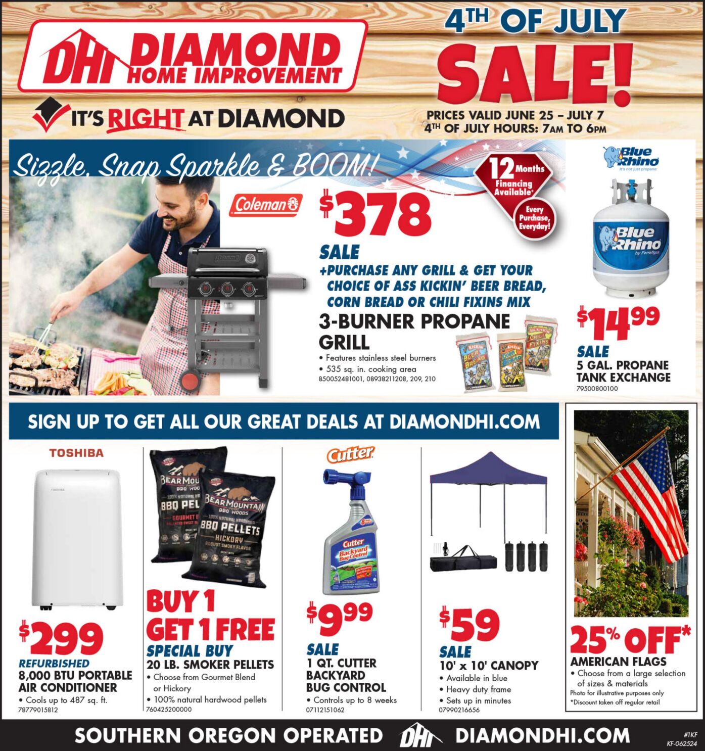 Diamond Home Improvement 4th of July Sale | Circulars | heraldandnews.com