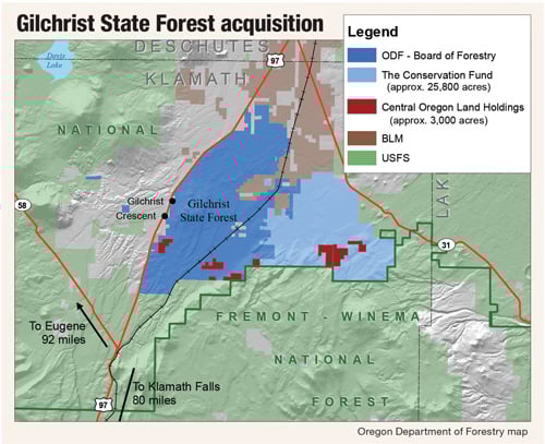 Gilchrist State Forest acquisition approved | Email Blast ...