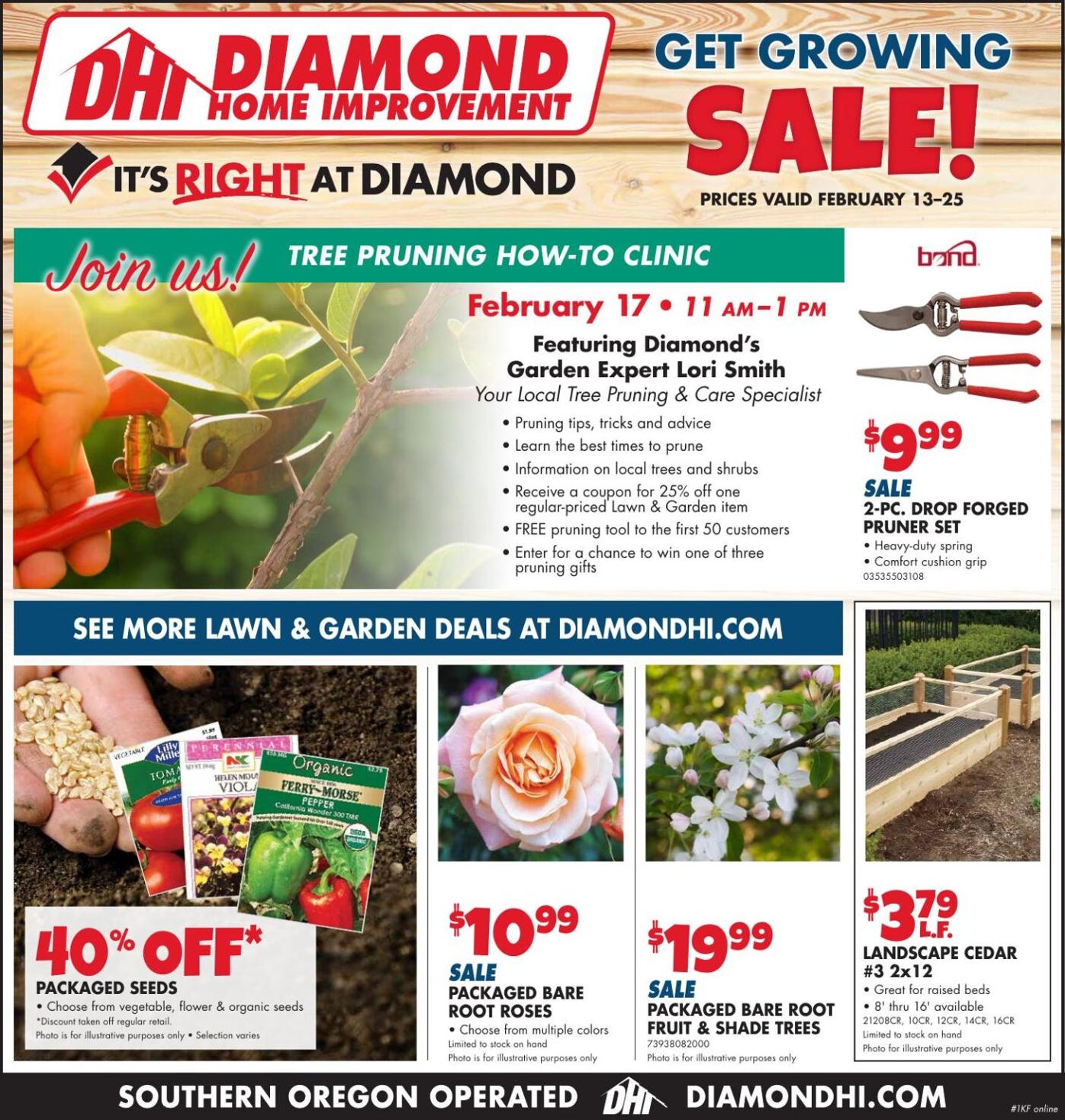Diamond Home Improvement Get Growing | Circulars | heraldandnews.com
