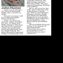 John Humer | | heraldandnews.com