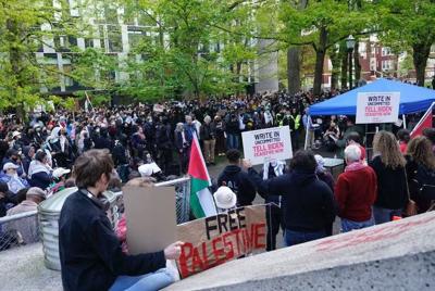 Portland State University closed as demonstrators take over school ...