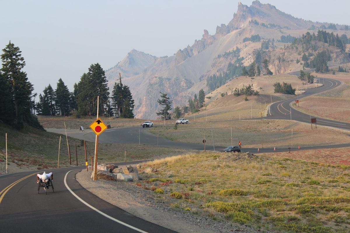 How one competitor made history at the Crater Lake Rim Run | Local News ...
