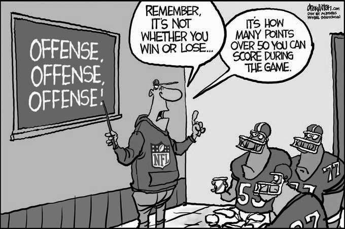 NFL on offense | Cartoons | heraldandnews.com