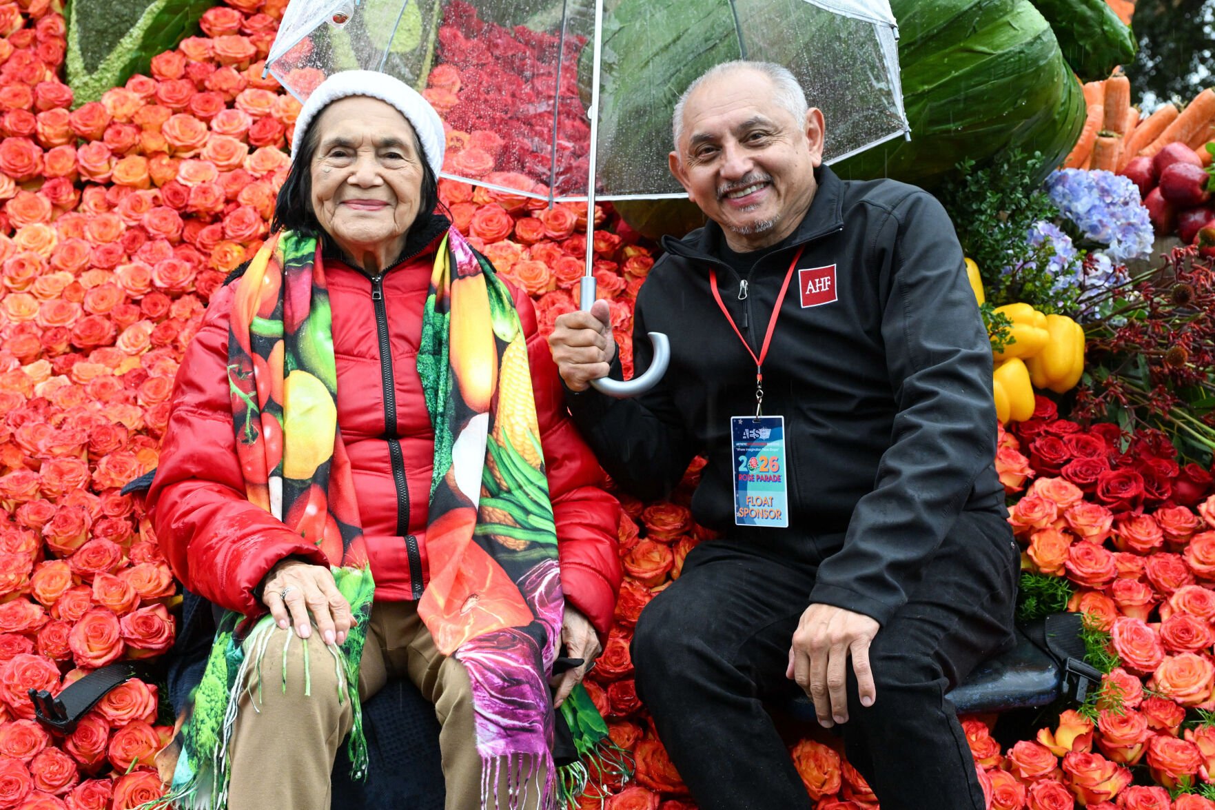 AHF Rose Parade Float Honors Wildfire and Hunger Relief Efforts ...