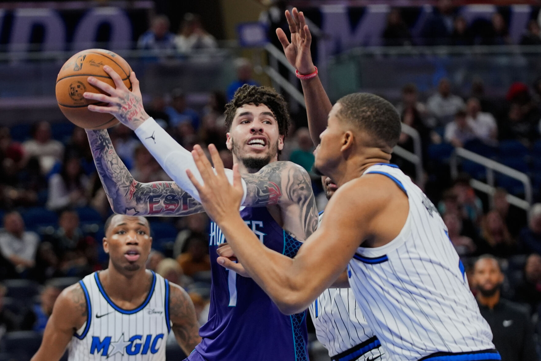 Hornets Magic Basketball | Associated Press | heraldandnews.com