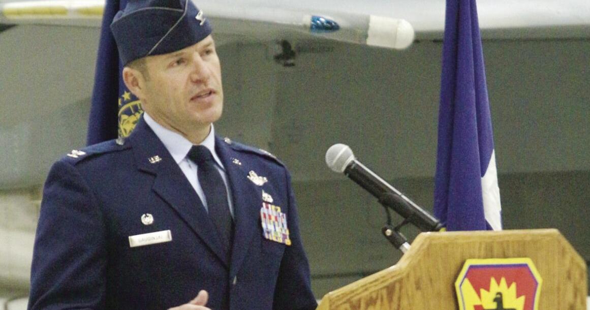 Changing of the guard at Kingsley Field as Col. Adam Gaudinski takes ...