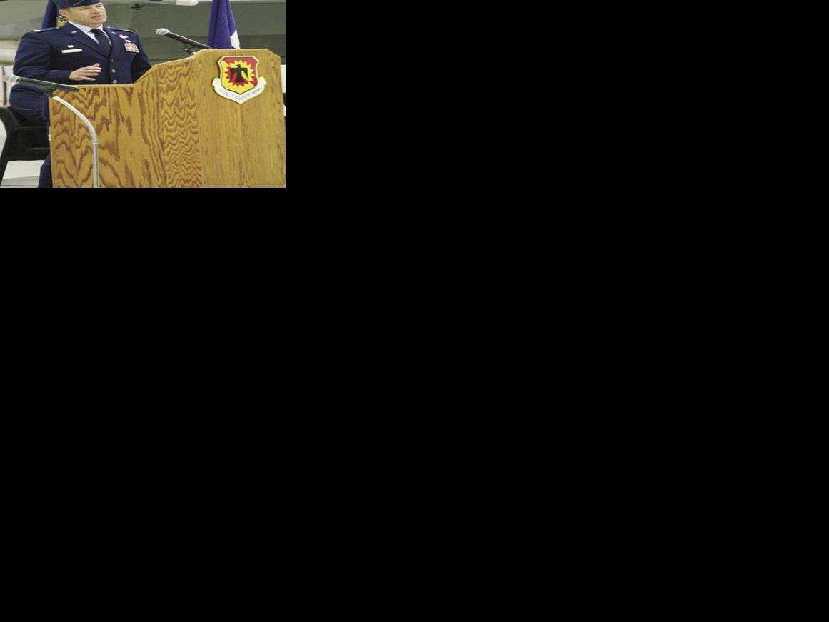 Changing of the guard at Kingsley Field as Col. Adam Gaudinski takes ...