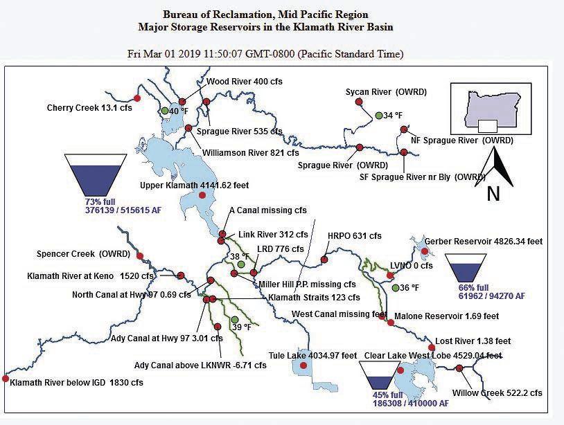 Local reservoir levels increasing | Agriculture | heraldandnews.com