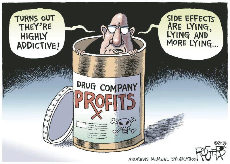 Opioid Addiction | Cartoons | heraldandnews.com