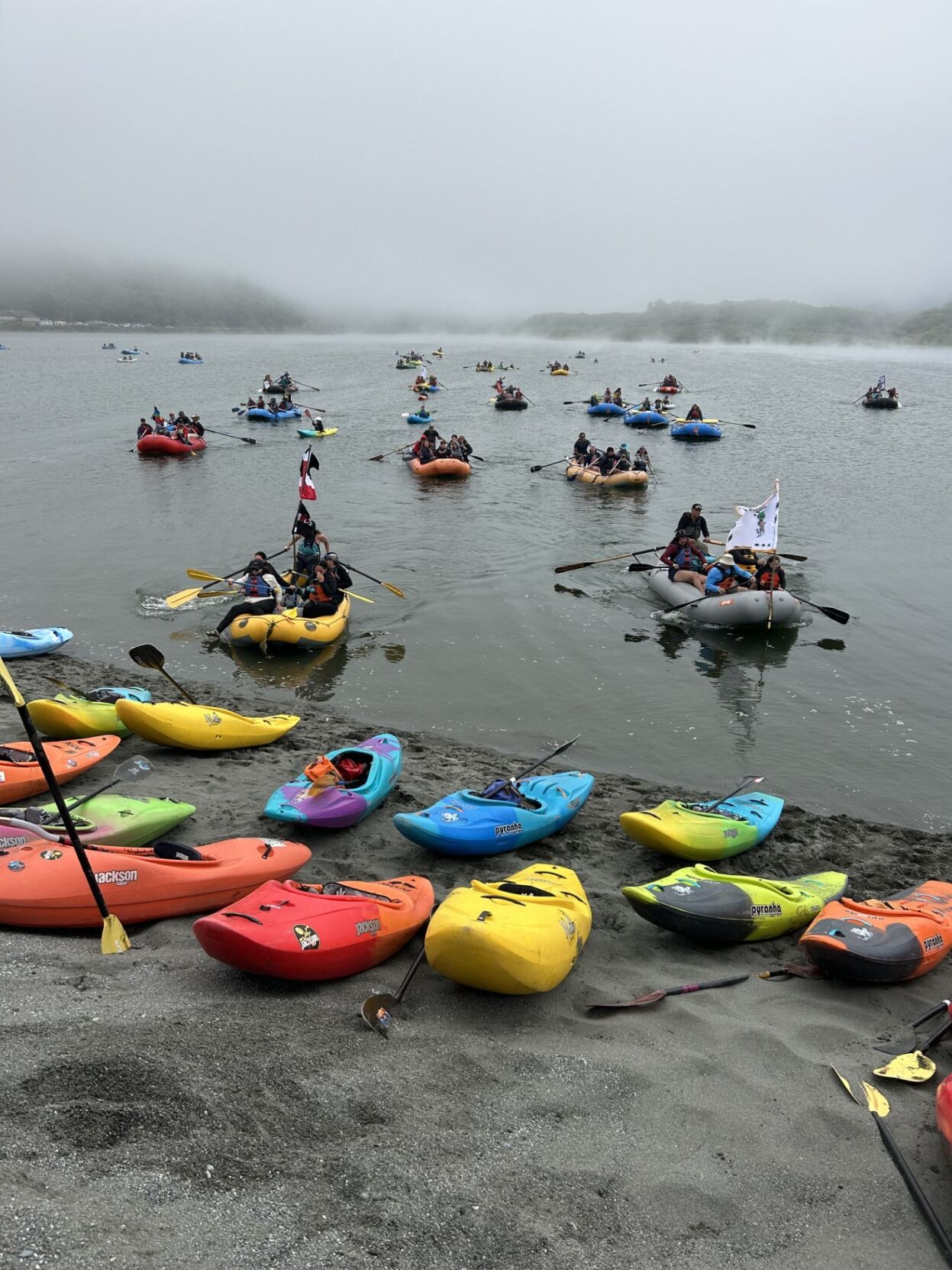 First Descent by tribal youth reaches conclusion at Pacific Ocean ...