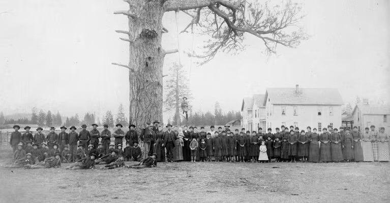 150 years ago, one of Oregon’s first Indian boarding schools opened on ...