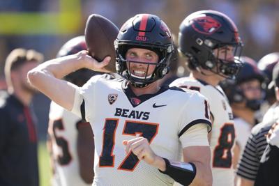 Oregon State's Ben Gulbranson will start at QB against Air Force ...