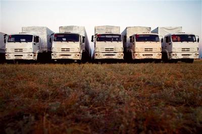 Russian aid convoy advances toward Ukraine | News | heraldandnews.com