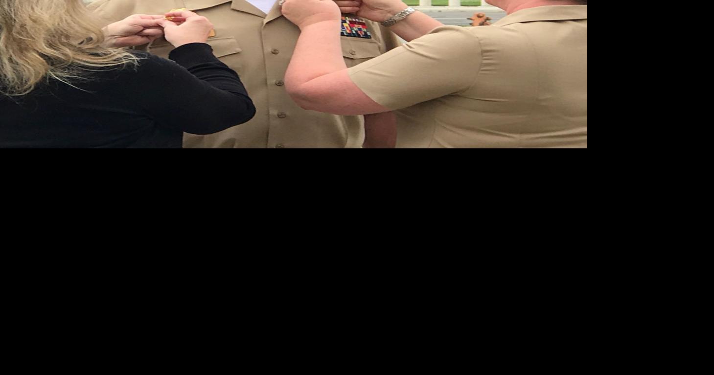 Anderson promoted to lieutenant commander after returning from tour ...