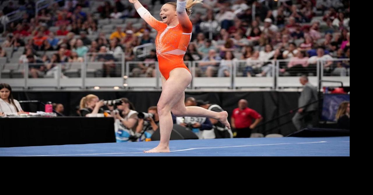 Oregon State’s Jade Carey sets a school record with an all-around ...