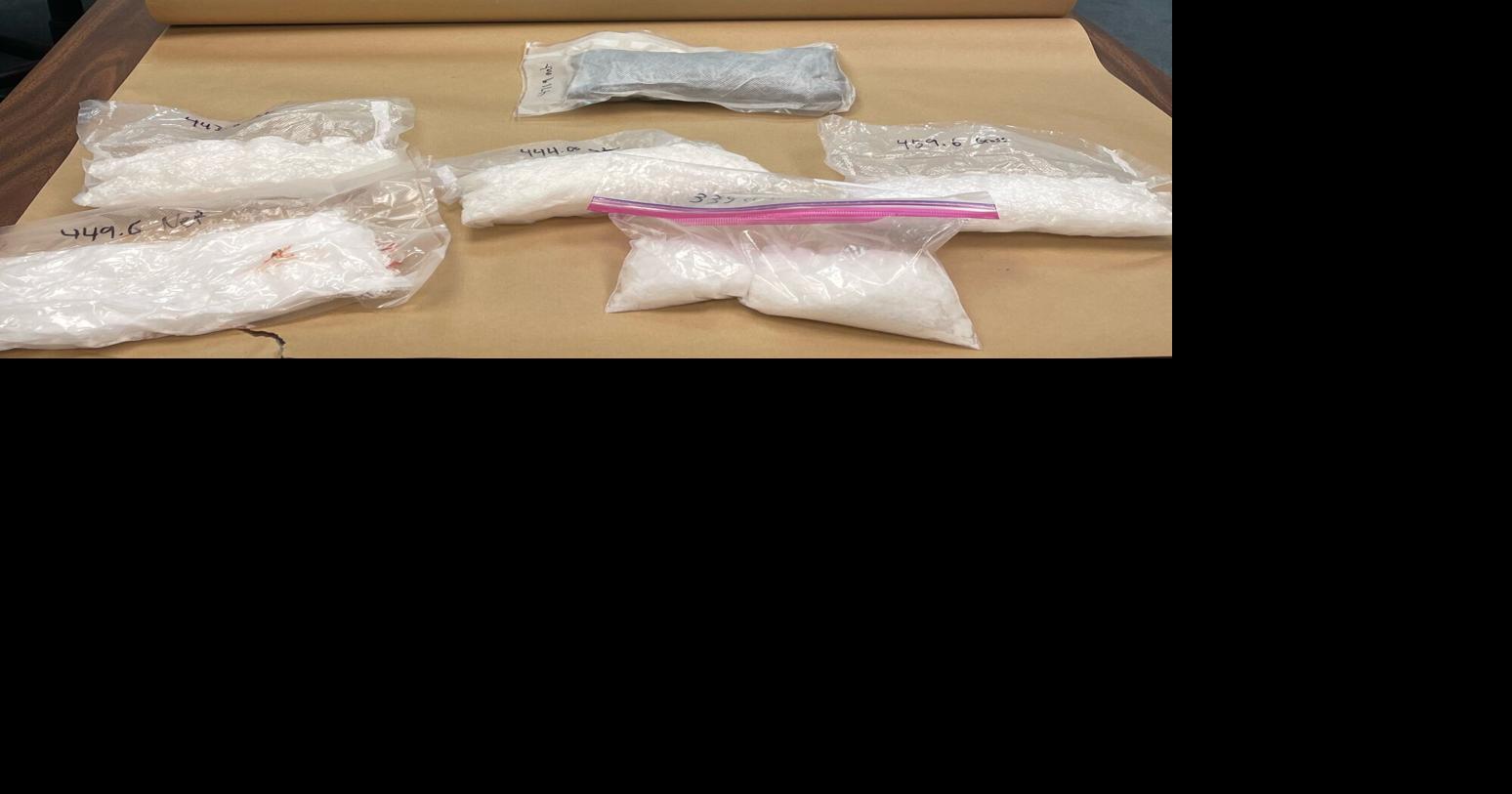 Police dog sniffs out crystal meth, two men arrested | News ...