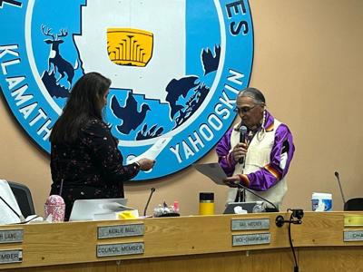New Klamath Tribes chairman sworn in | News | heraldandnews.com