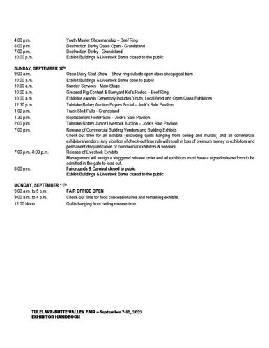 72nd annual Tulelake-Butte Valley Fair this week | News | heraldandnews.com