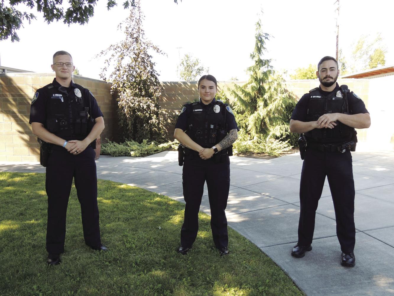 Klamath Falls Police Department welcomes three patrol officers | Local ...