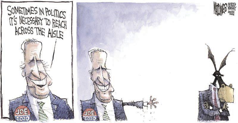 Reaching across the aisle | Cartoons | heraldandnews.com