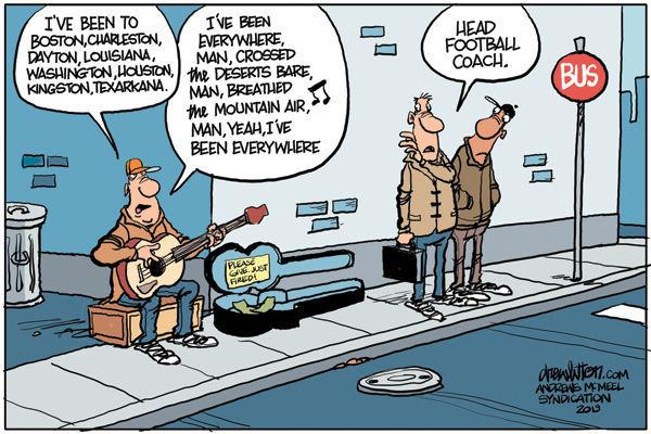 Football coach | Cartoons | heraldandnews.com