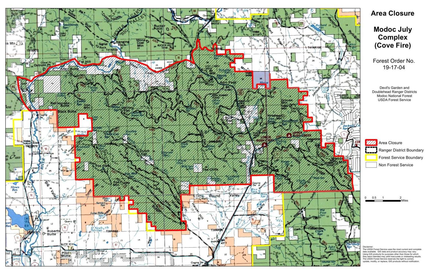 Wildfire evacuations in place for Modoc County residents | Local News ...
