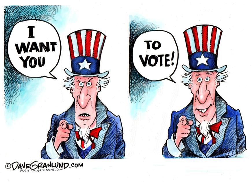 Don't forget to vote | Cartoons | heraldandnews.com