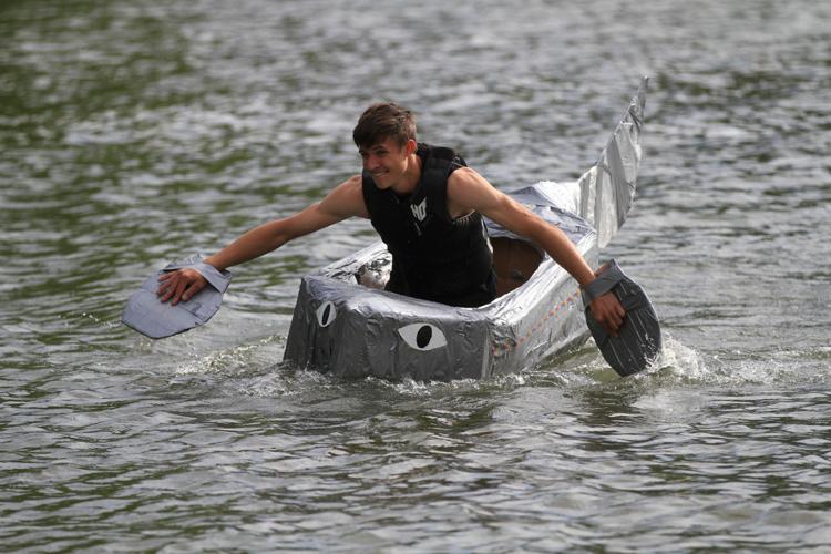 Cardboard boats put to the test | Local News | heraldandnews.com