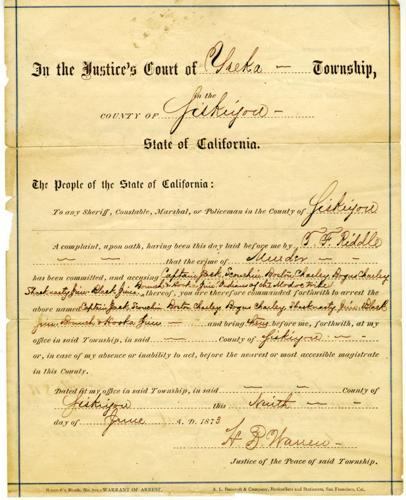Object Lessons: Captain Jack arrest warrant | Local News ...