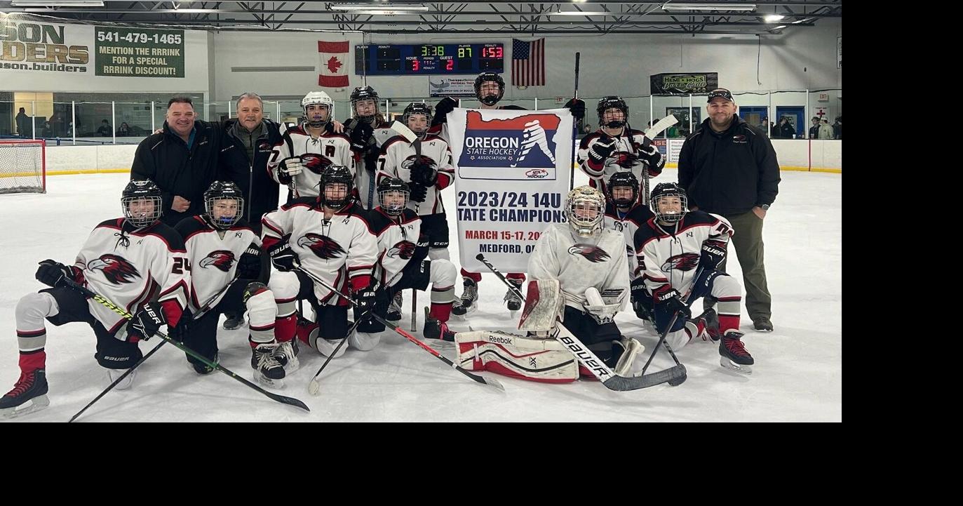 Column: Klamath Falls Ice Hawks' 14-under team displays championship ...