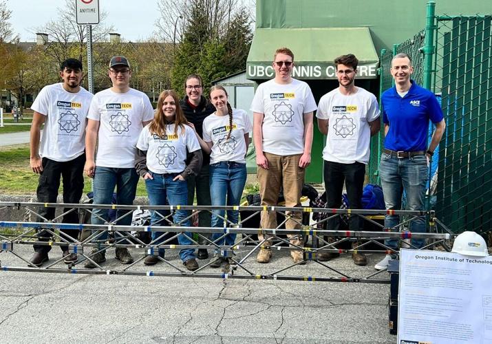 Oregon Tech civil engineering students compete at regional steel bridge ...