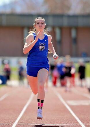 Mazama freshman Sydney Baker wins 100- and 300-meter hurdles at Class ...