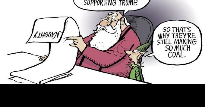 Coal in the stocking | Cartoons | heraldandnews.com