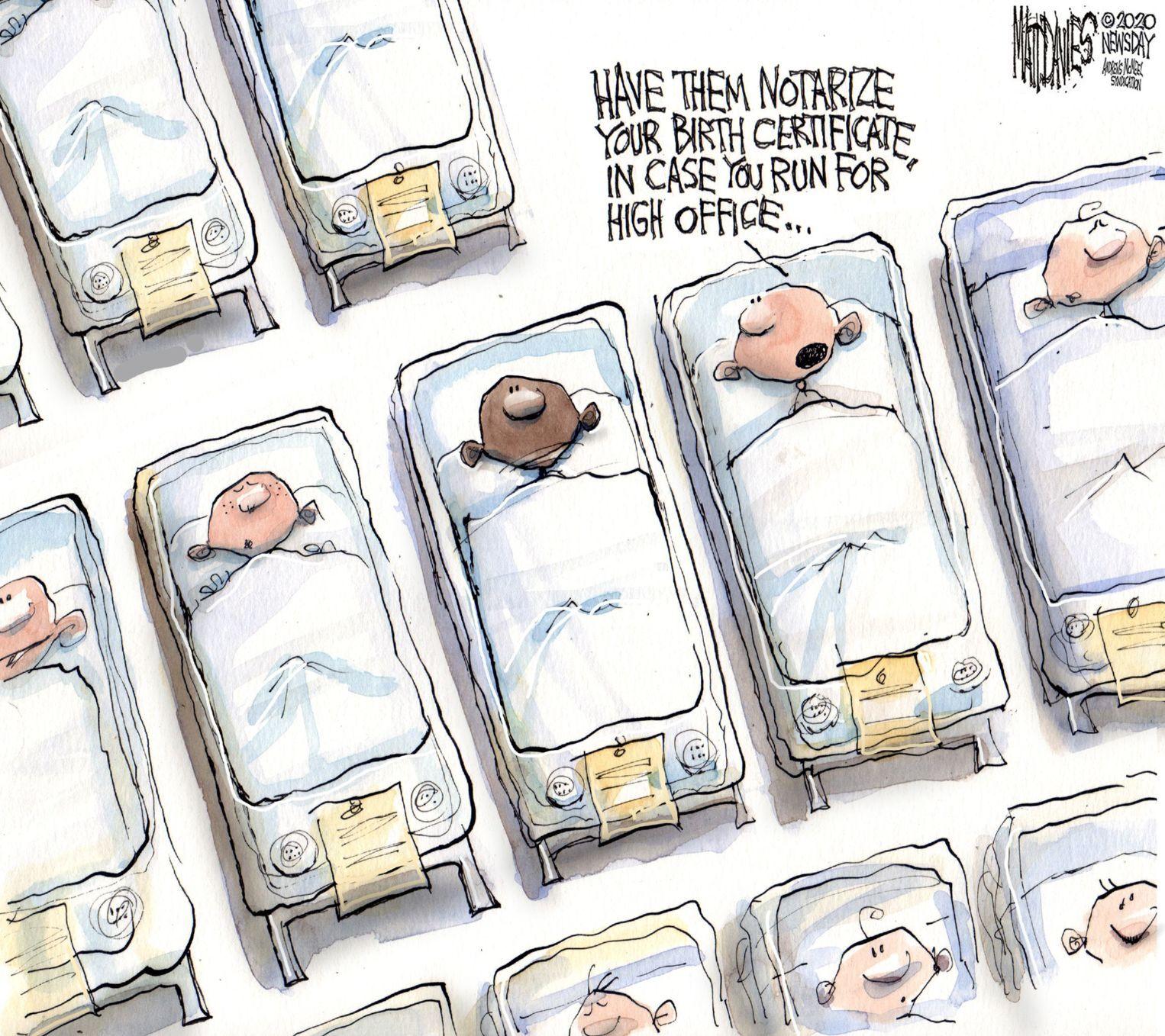 Birth certificate | Cartoons | heraldandnews.com