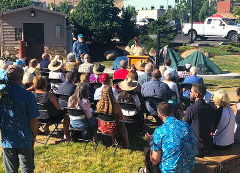 Stefan Savides' sculpture unveiled in Klamath Commons Park | Local News ...