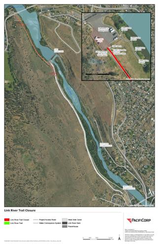 Portion of Link River Trail in Klamath Falls closed due to canal ...