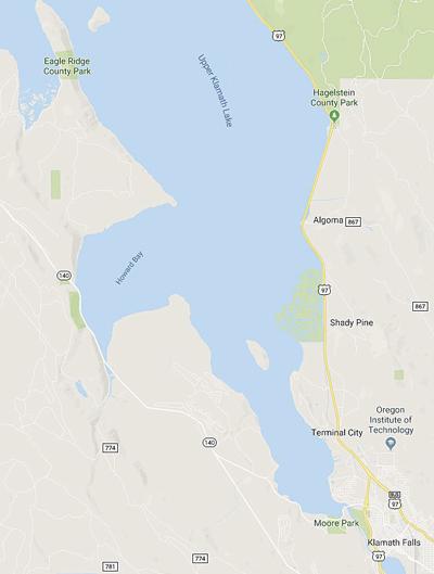 Howard's Bay added to health advisory: Satellite imagery shows the ...