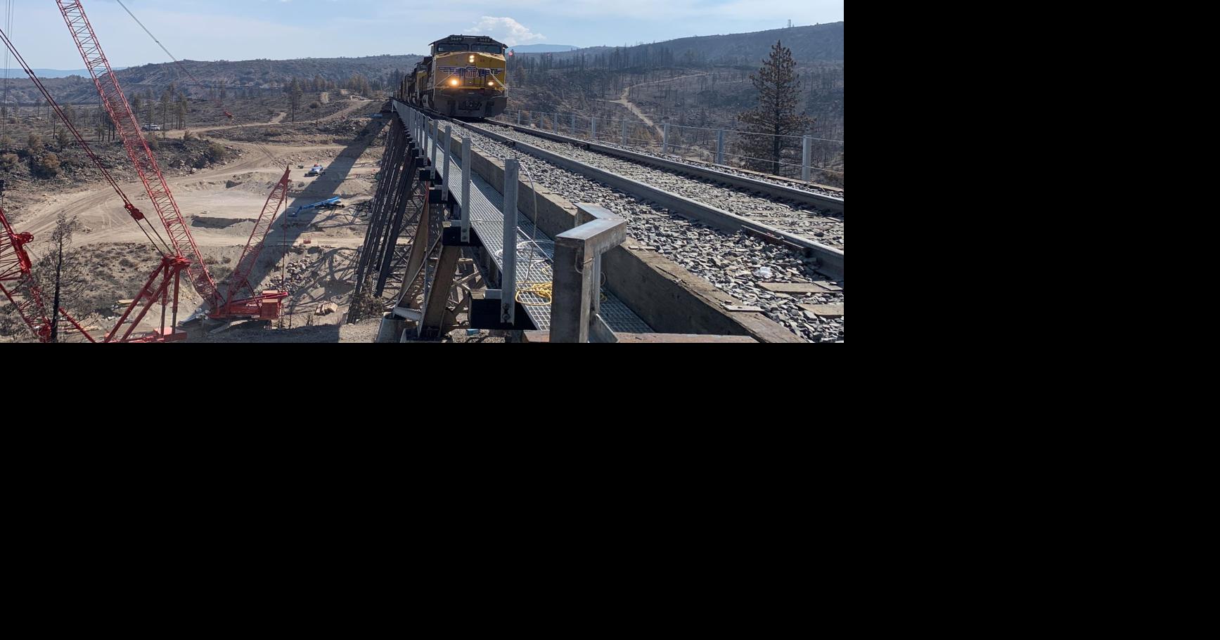 Union Pacifc opens damaged rail ahead of schedule | Local News ...