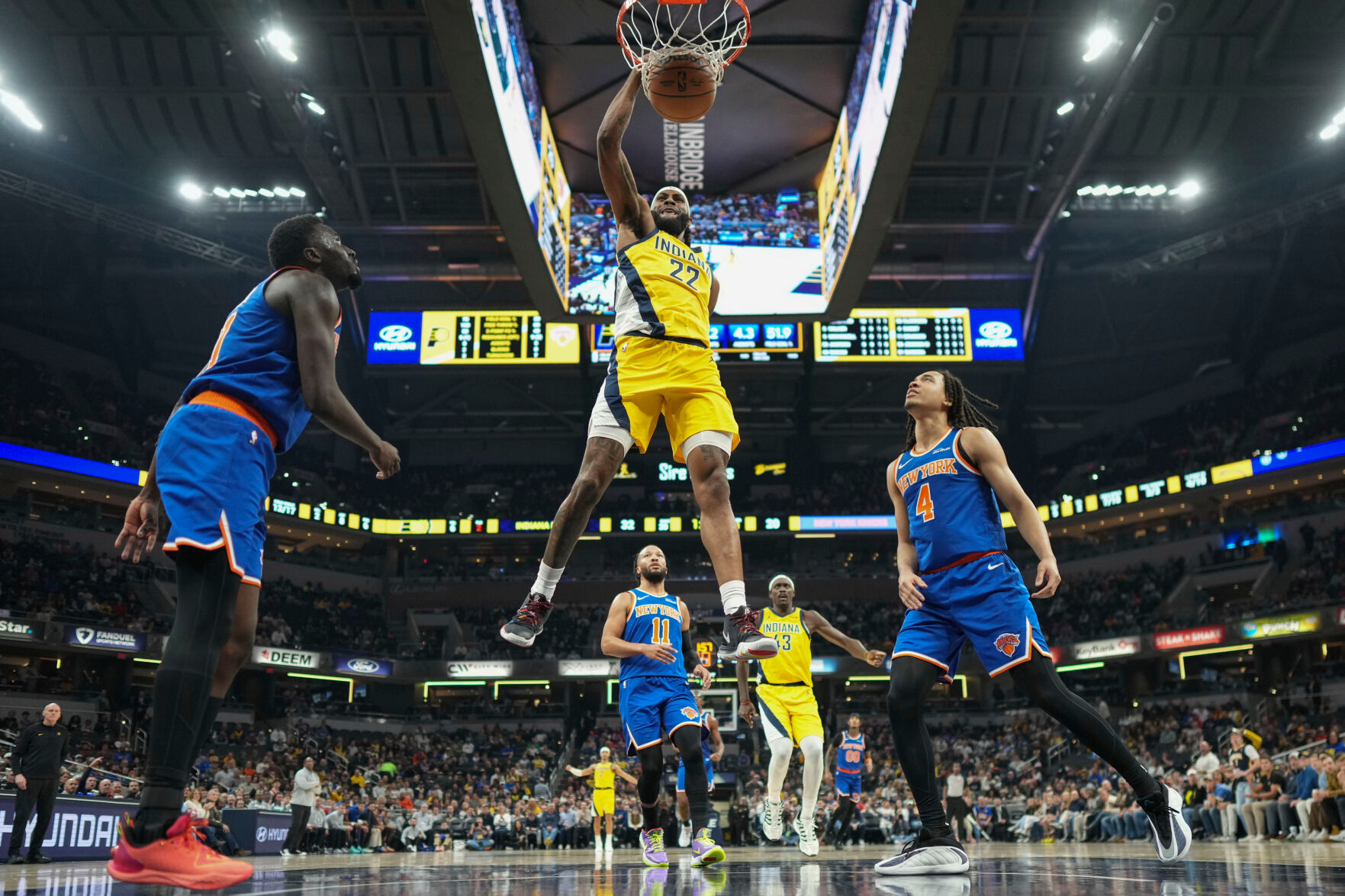 APTOPIX Knicks Pacers Basketball | Associated Press | heraldandnews.com