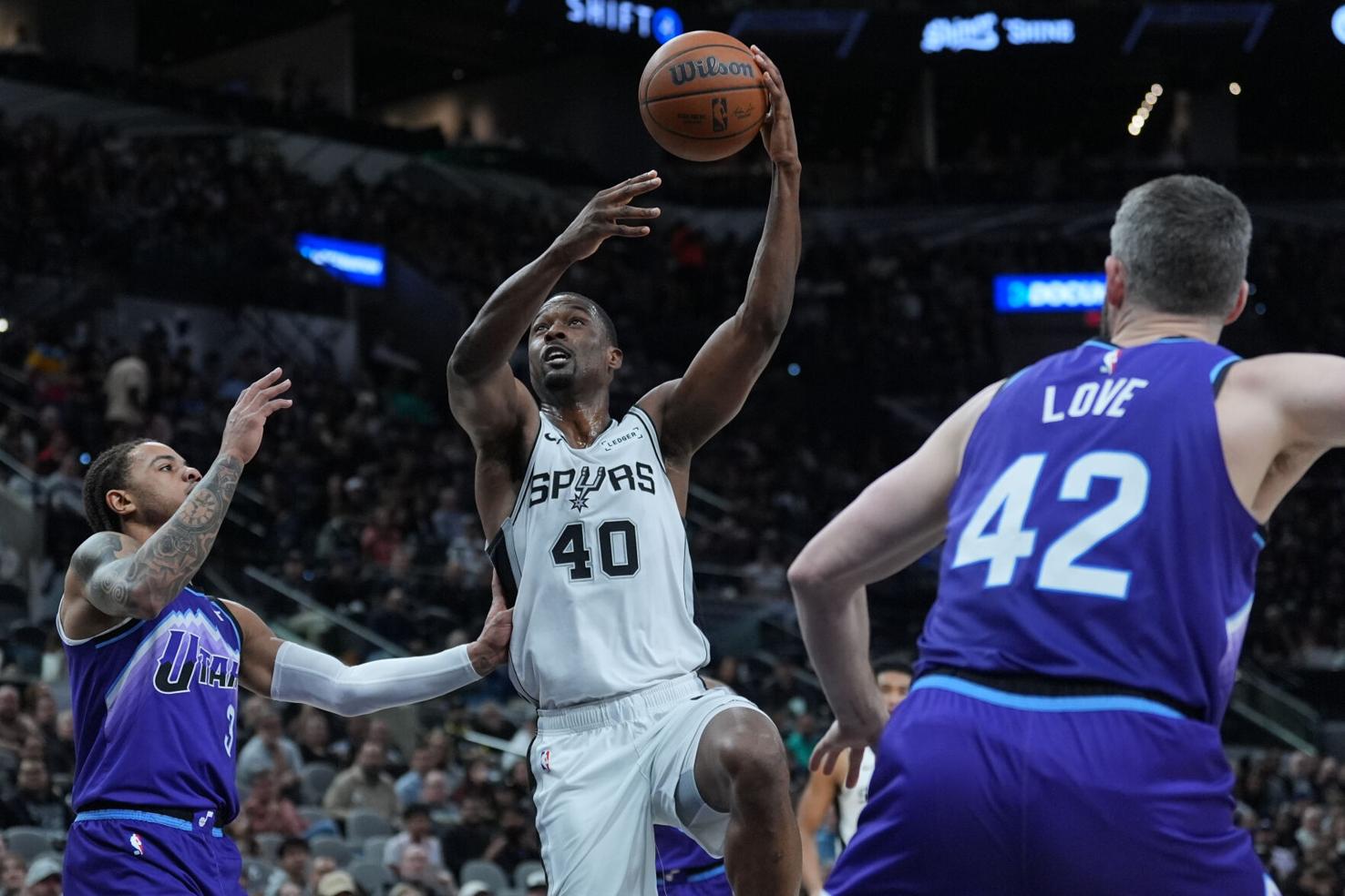 Jazz Spurs Basketball | Associated Press | heraldandnews.com