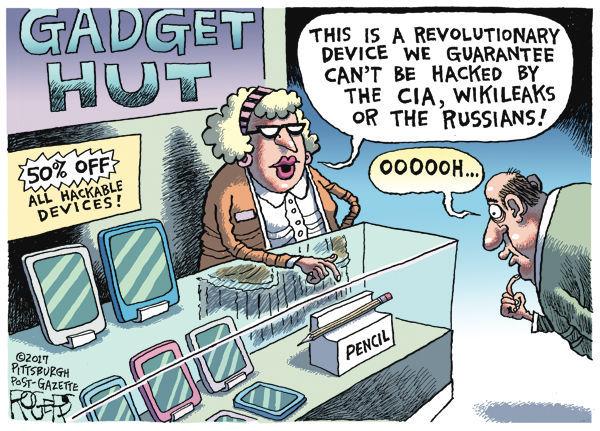 Can't be hacked | Cartoons | heraldandnews.com