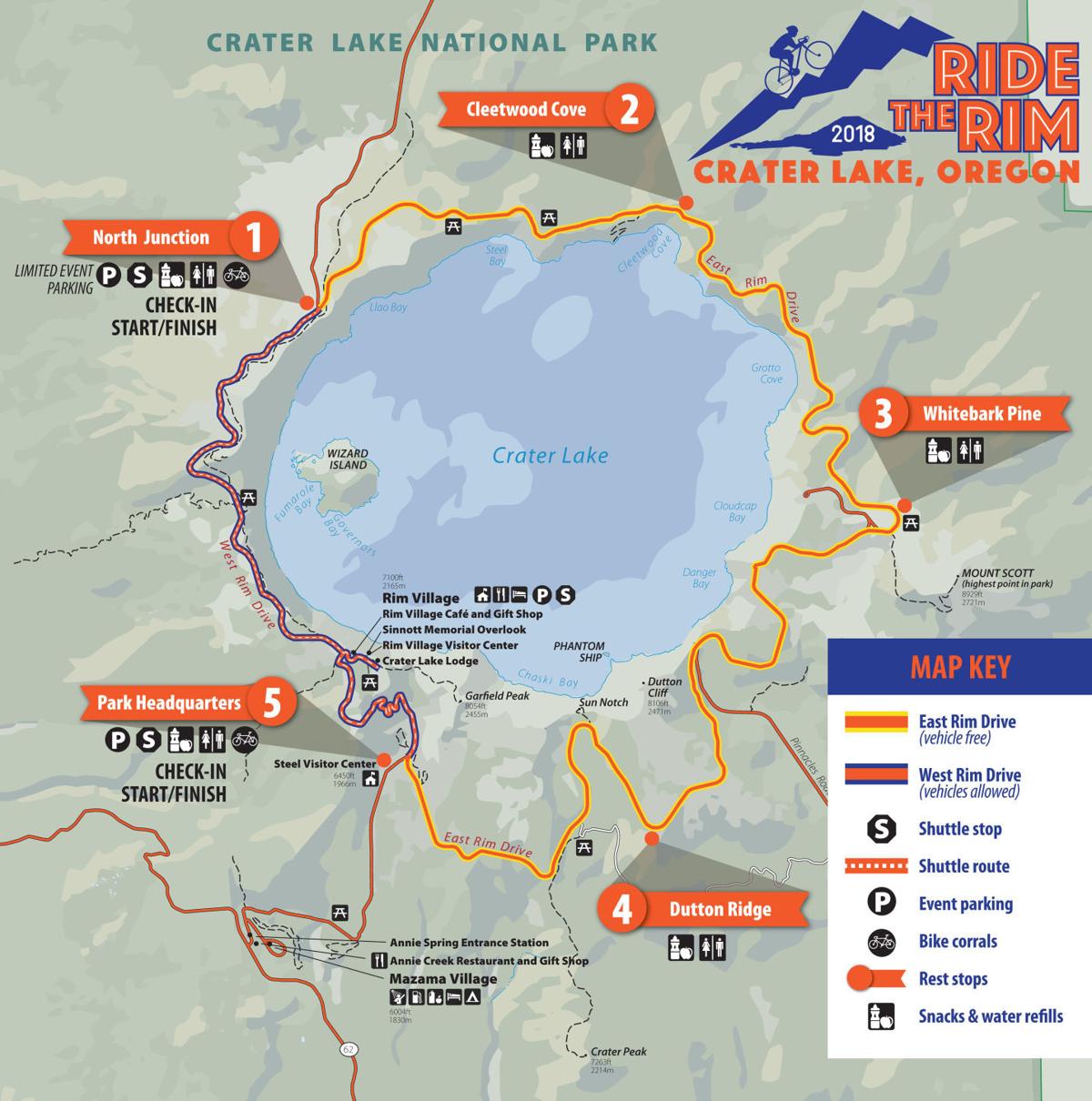 Ride the Rim at Crater Lake | Local News | heraldandnews.com